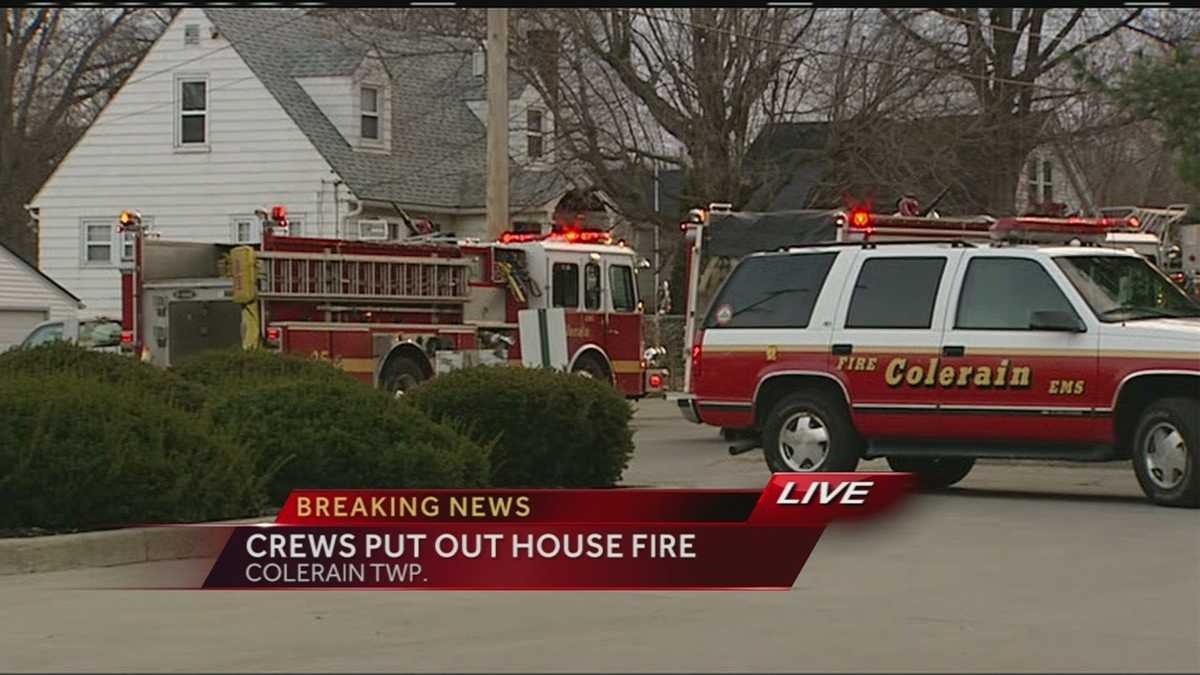 Colerain Twp. house fire closes Galbraith Road