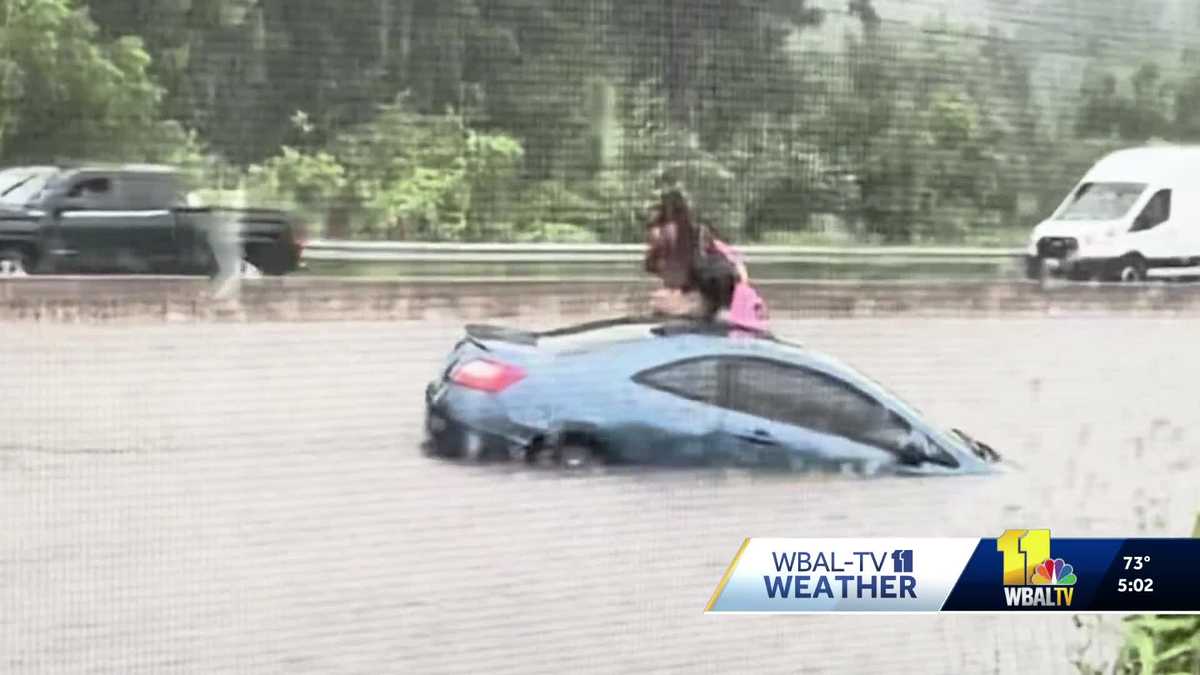 Videos show water rescues, rising floods amid heavy storms