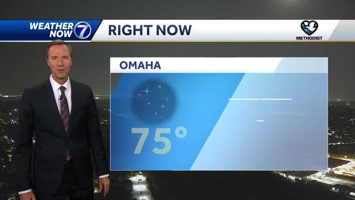 Wednesday night September 7 Omaha weather forecast.