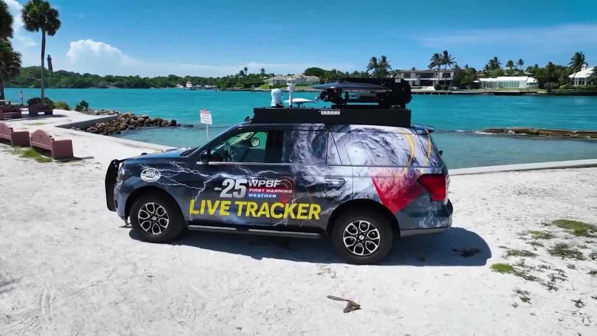 WPBF 25﻿ storm tracking vehicle offers 360-degree weather insights