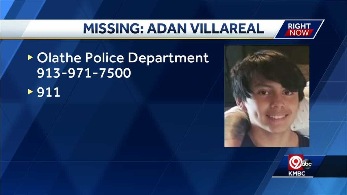 Olathe police say missing 12-year-old boy found safe Olathe police say missing 12-year-old boy found safe