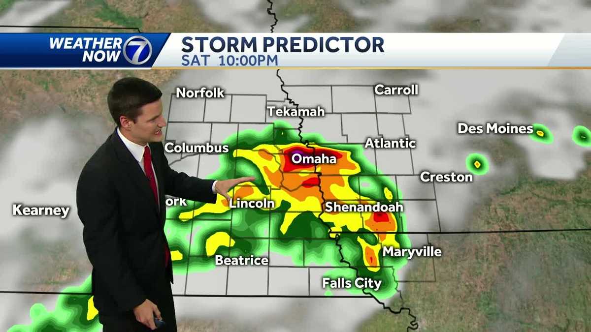 Severe T-Storm Watch in effect Saturday evening, expect delays during ...