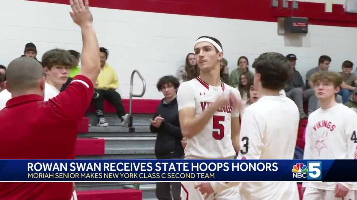 Rowan Swan, receives honors on New York high school basketball all-star ...