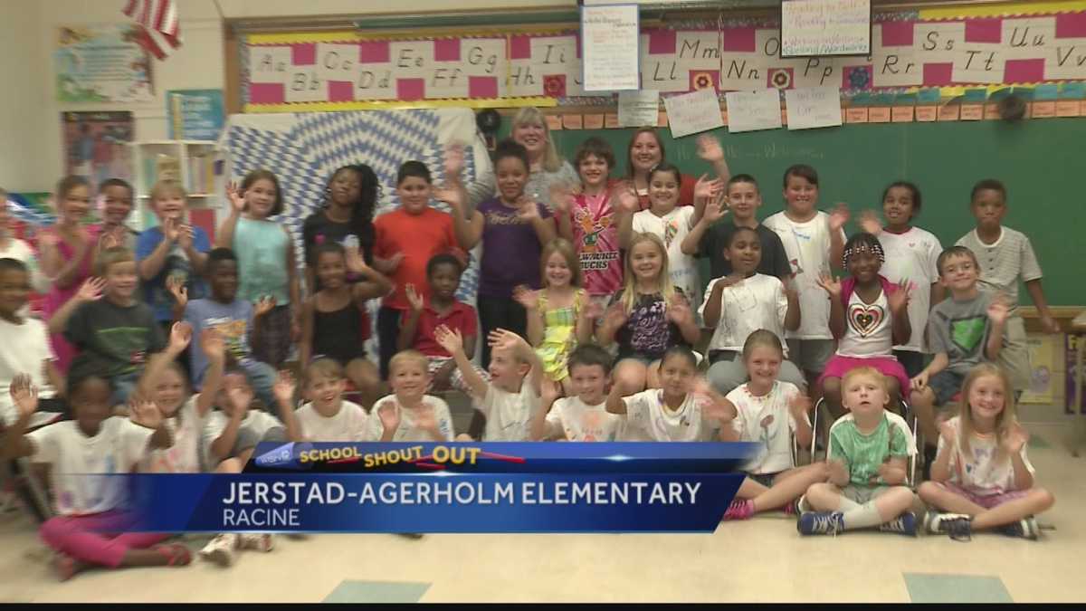 9/9 Shout Out: Third graders, Jerstad-Agerholm Elementary, Racine