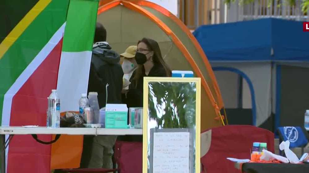 Student protestors reach 24-hour mark on Sacramento State campus