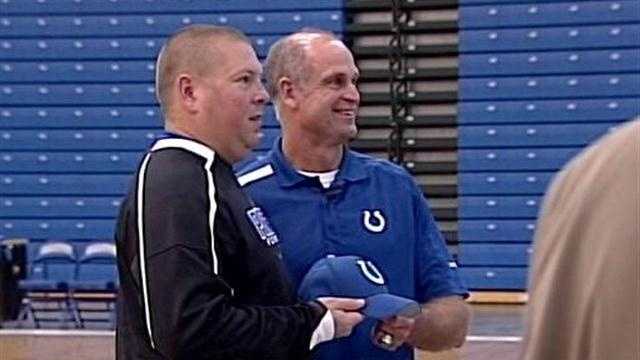 Charlestown football coach receives honor from Colts