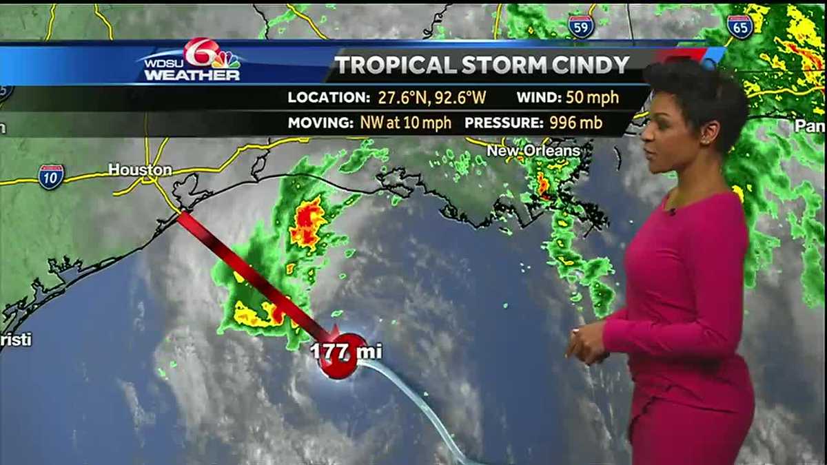 Tracking the Tropics update for 6/21/2017: Monitoring Tropical Storm Cindy