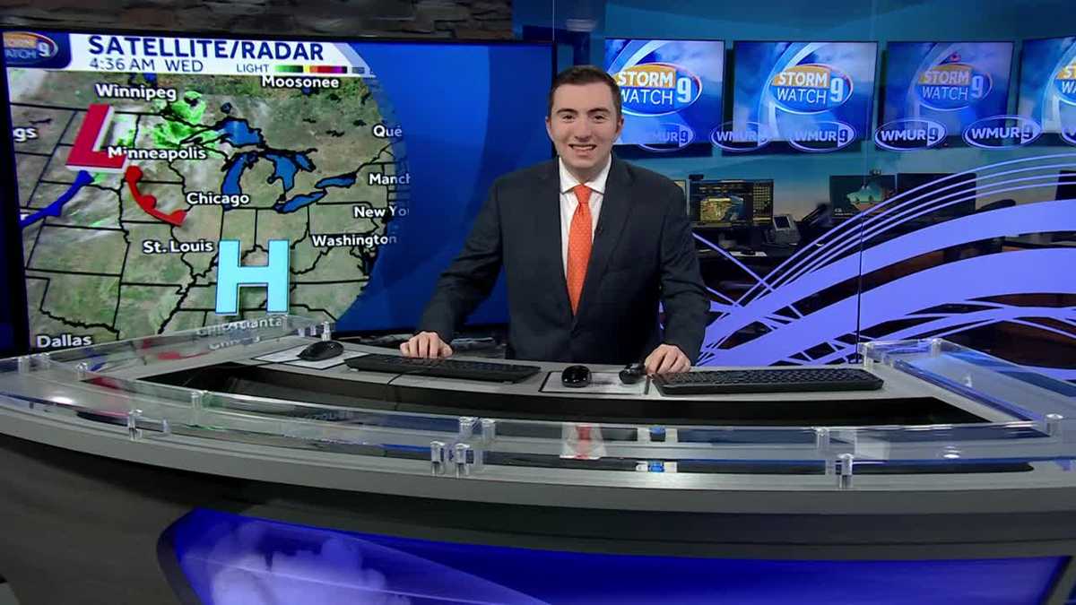 NH forecast video: Clouds with some peeks of sunshine today