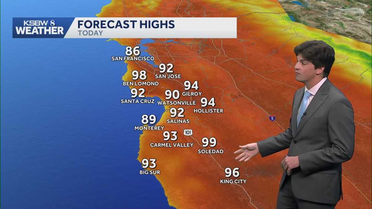 Another hot one today as record March heat wave continues