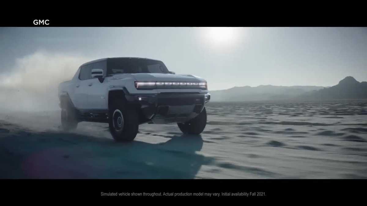 General Motors introduces electric Hummer truck
