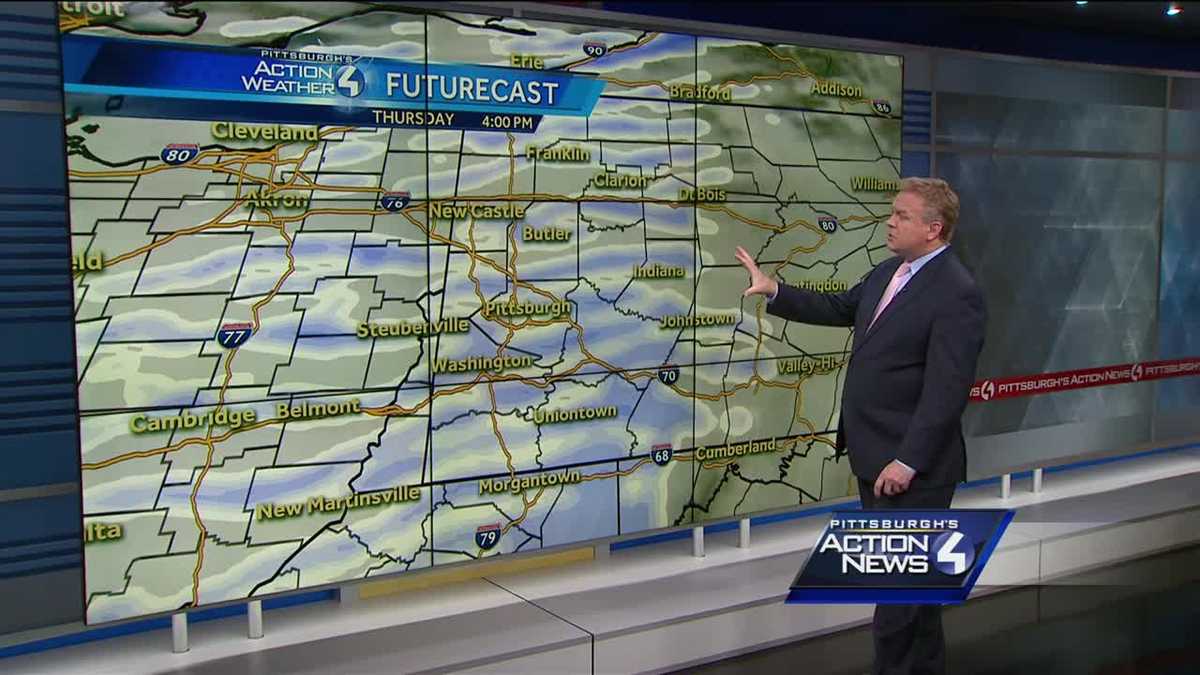 Pittsburgh's Action Weather forecast: Snow arrives Thursday