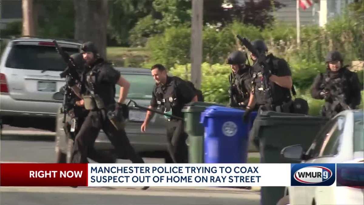 Suspect sought after Manchester SWAT set up perimeter around Ray Street ...