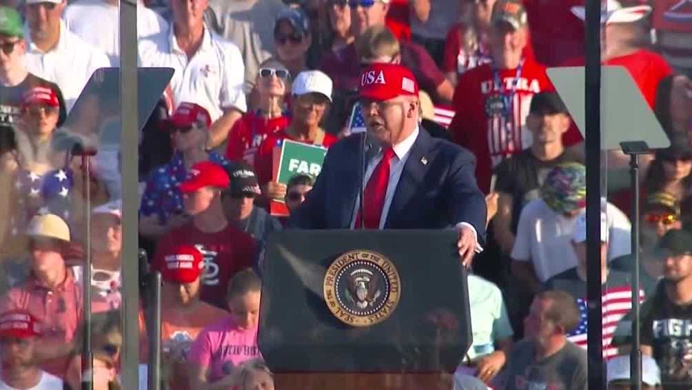 Close Up: Trump touts passage of 'big beautiful bill' at Des Moines rally