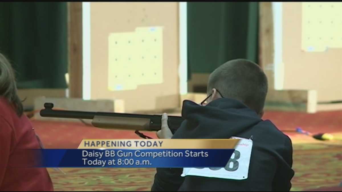 Daisy BB Gun Competition starts today