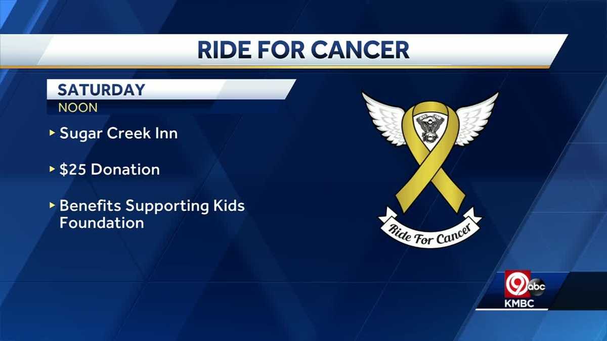 Charity Ride to benefit kids, families battling cancer