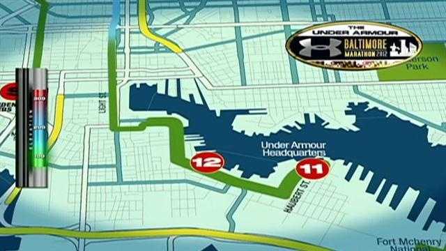 Tour the Baltimore Marathon course