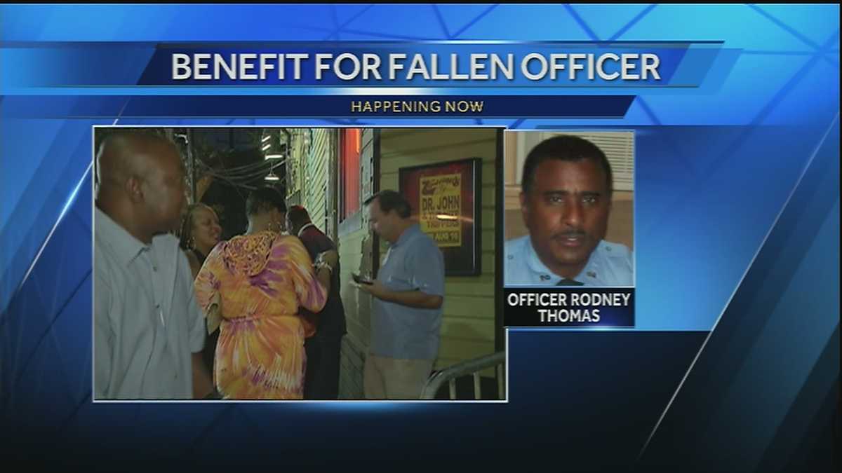 Benefit held for fallen NOPD Officer Rodney Thomas