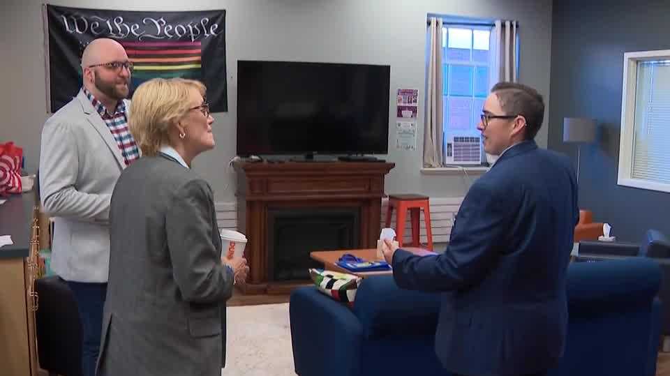 Sen. Maggie Hassan visits Manchester True Collaborative