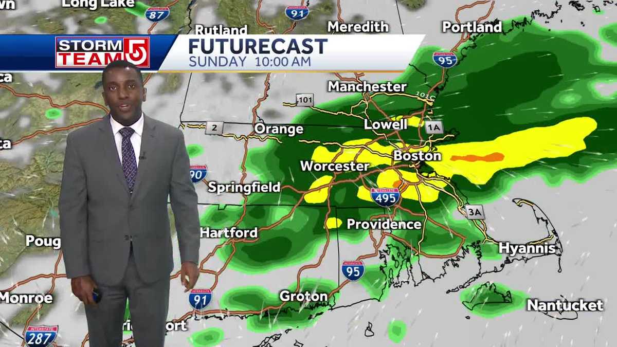 Video: Dry Saturday; Threat of rain on Sunday