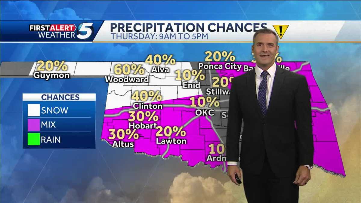 FORECAST: Still cold today, snow for some