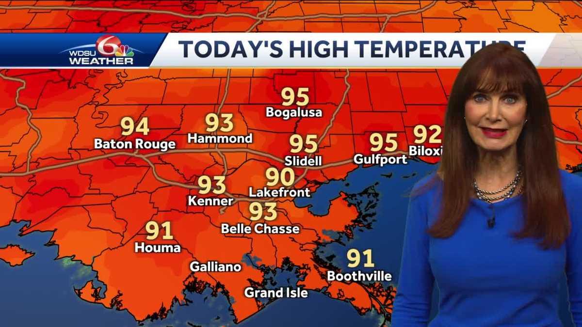 Hot today and hot tomorrow