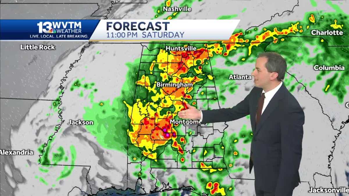 Another round of soaking rain arrives this weekend