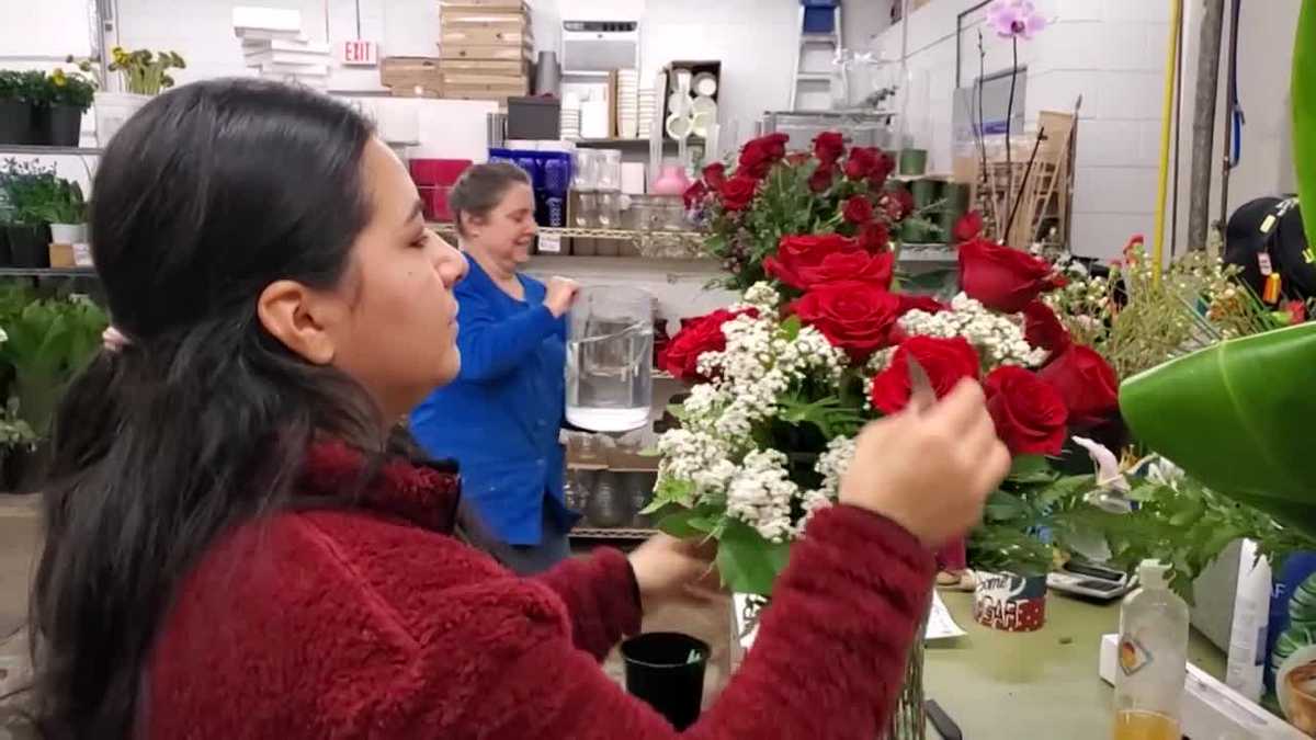 Local florists slammed with hundreds of flower deliveries as people ...