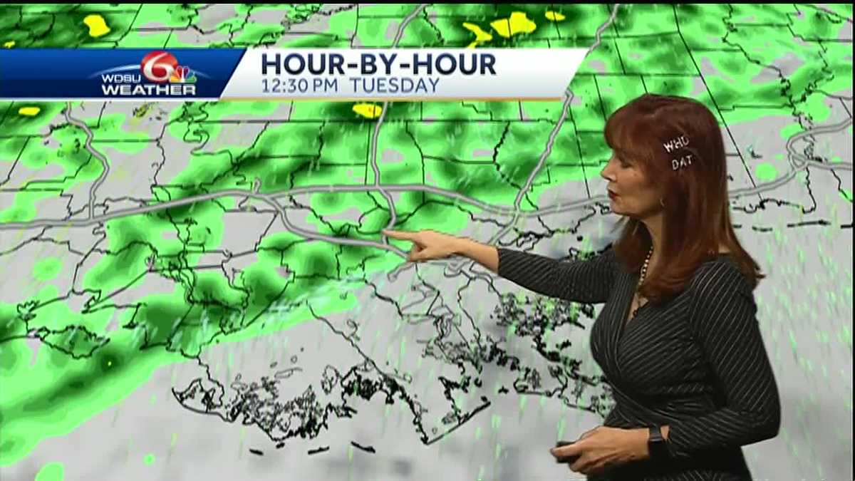 Rain with cold front