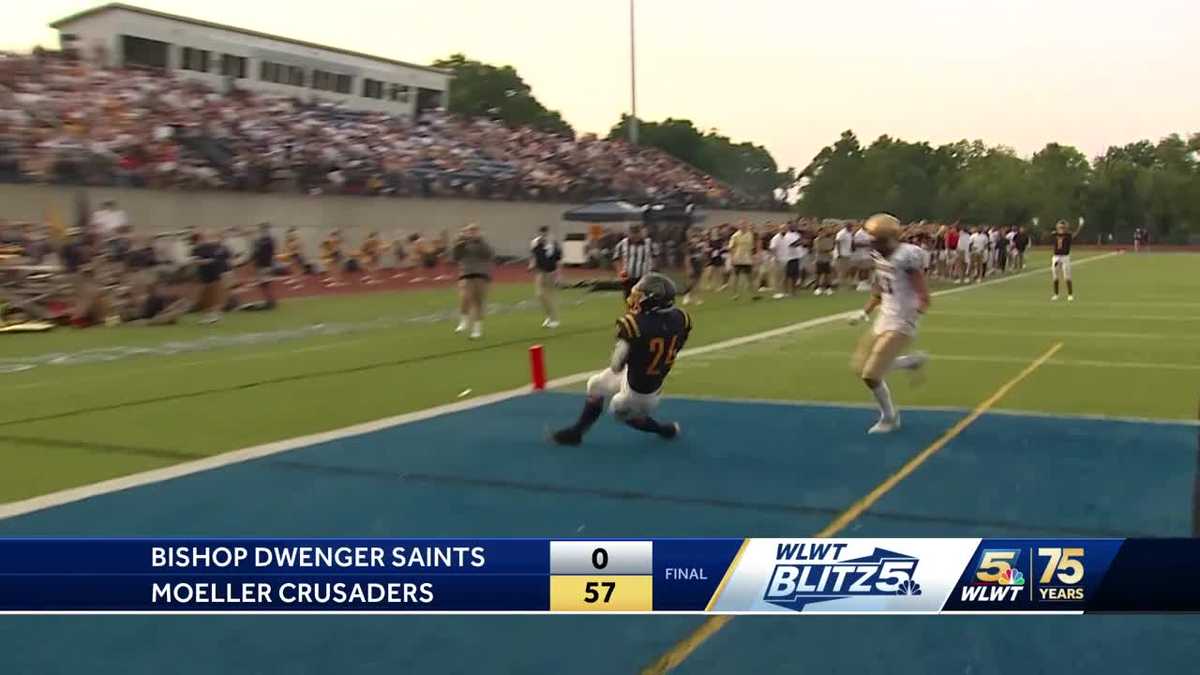 Moeller Crusaders 57, Bishop Dwenger Saints 0
