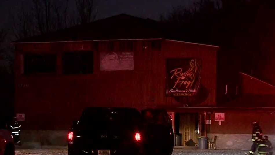 Indiana crews battle fire at The Rustic Frog Gentleman's Club