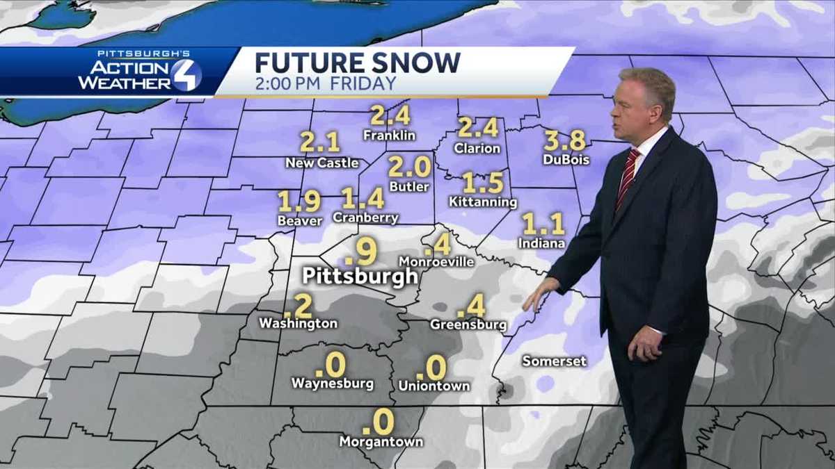 Cloudy and cold on Thursday