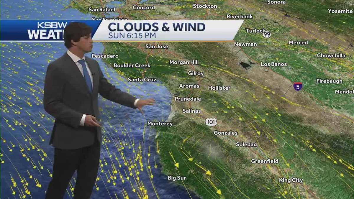 High temperatures across Santa Cruz today