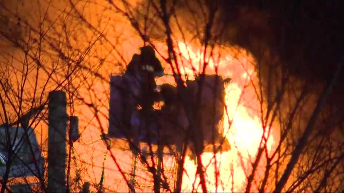 Firefighters battle 3-alarm fire in Worcester