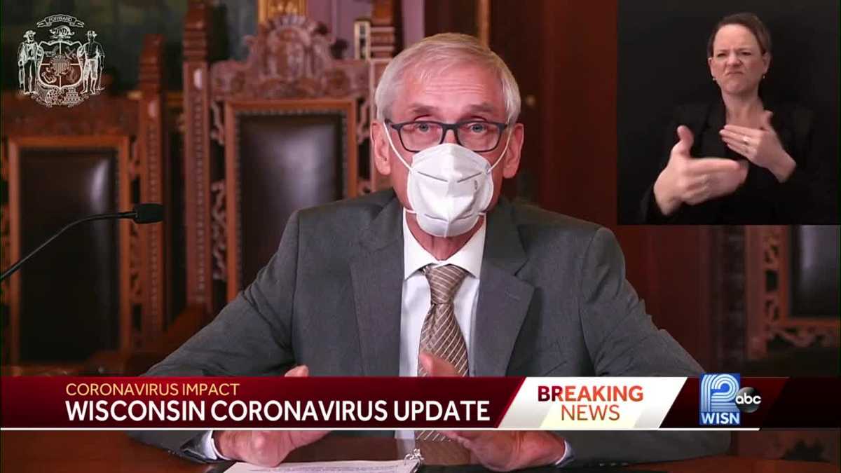 Coronavirus: Gov. Tony Evers extends Wisconsin mask mandate into 2021