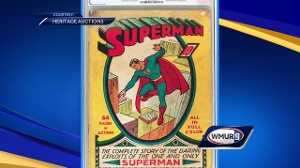 Rare Superman comic book sells for nearly $1 million