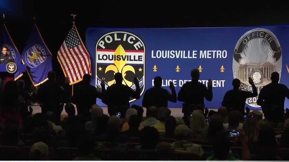 13 new police officers graduate from LMPD police academy
