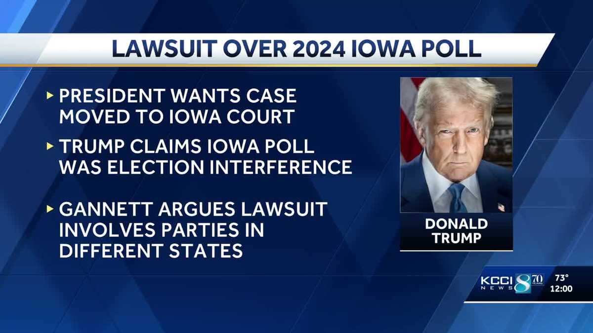 President Donald Trump asks to return Des Moines Register lawsuit to ...