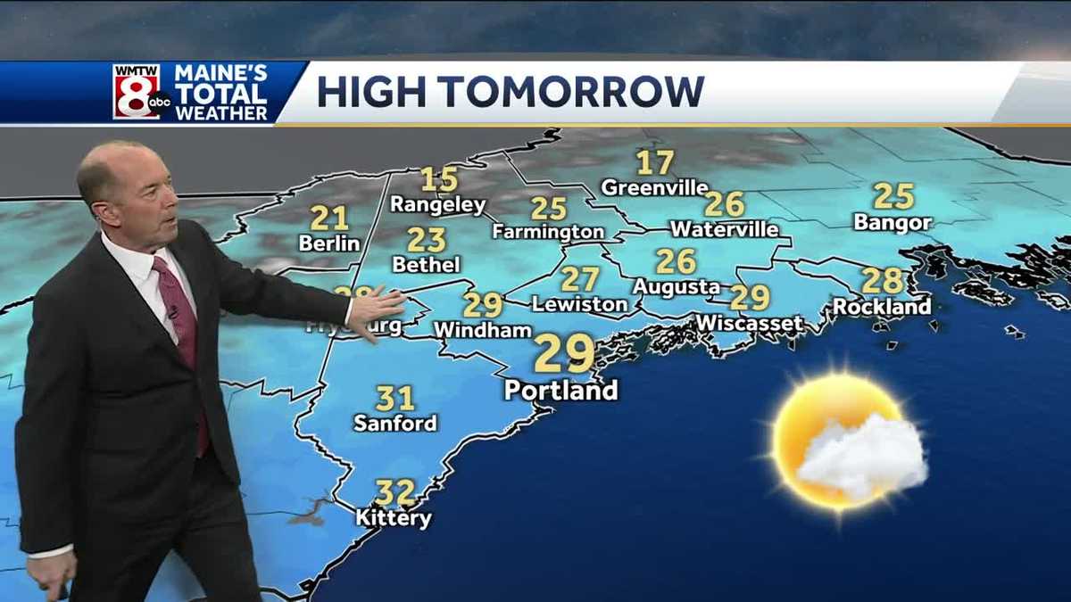 Icy winds will bring a real chill on Wednesday