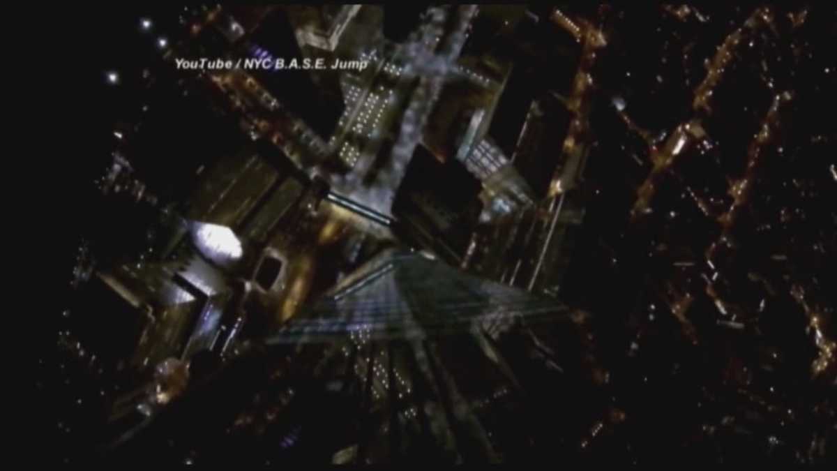 Daredevils make death-defying jump