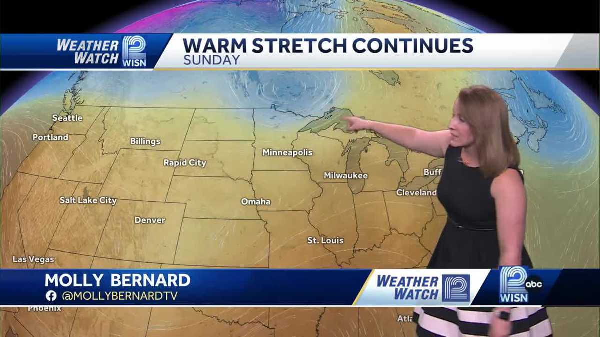 Weather: Staying sunny and warm