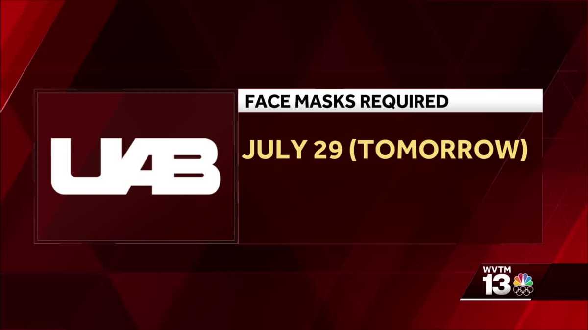 UAB requiring masks indoors on campus due to COVID-19 case surge