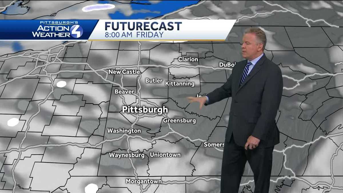 Cold front moving through Thursday night Cold front moving through Thursday night