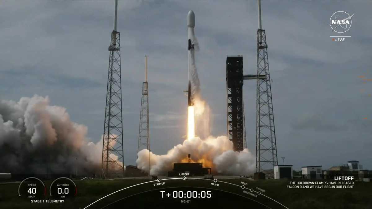 NASA, SpaceX successfully launch ISS resupply mission on Sunday