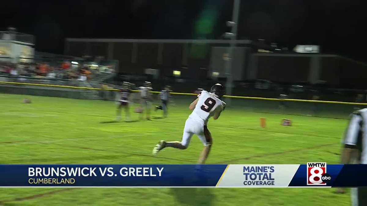 Brunswick football team beats Greely