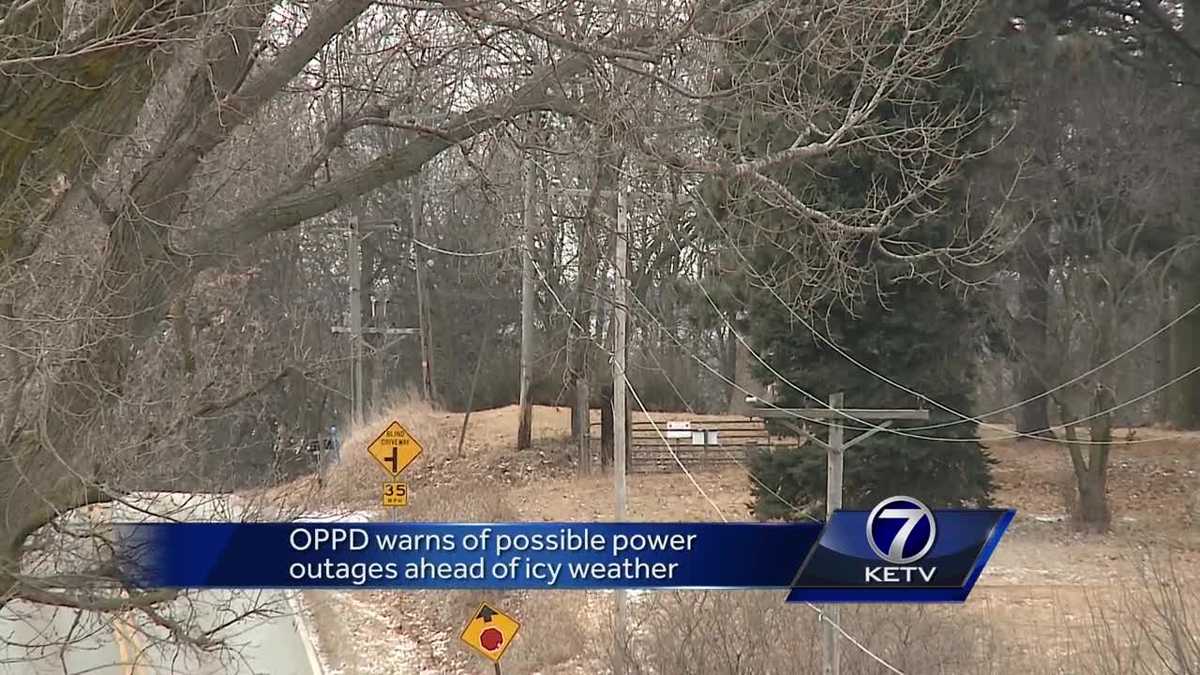 OPPD warns of possible power outages ahead of icy weather