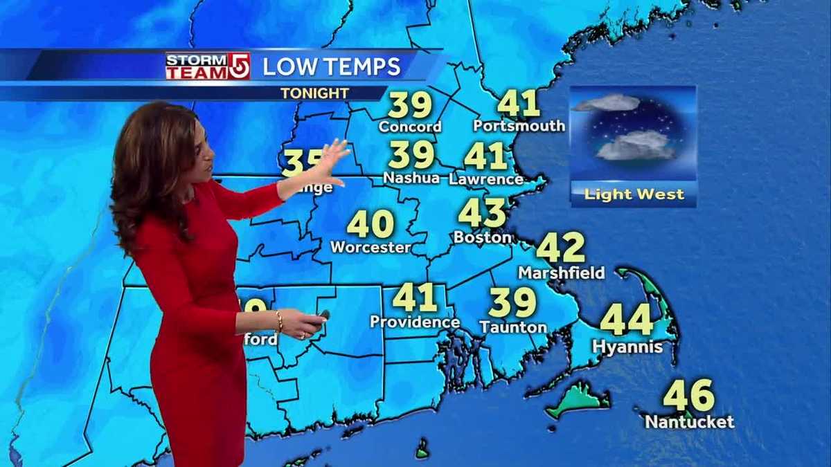 Brightening up this afternoon: Cindy's forecast