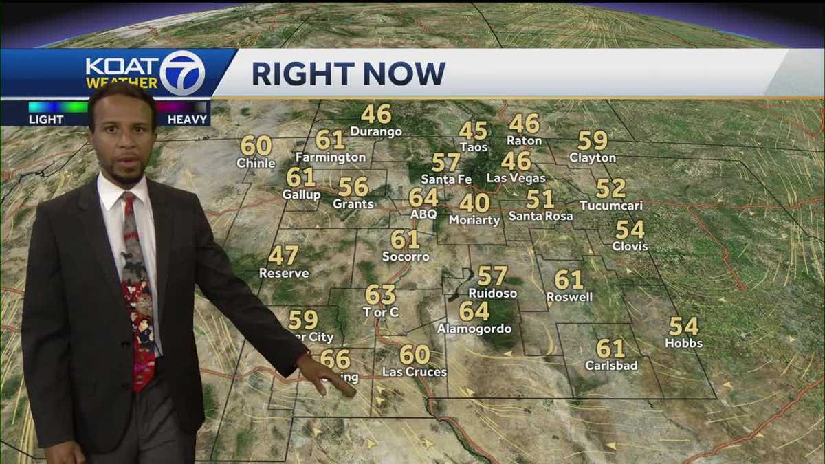 Corey KOAT 7 Weather Forecast for September 29 2024