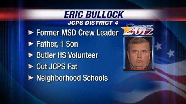 Candidate Profile: Eric Bullock