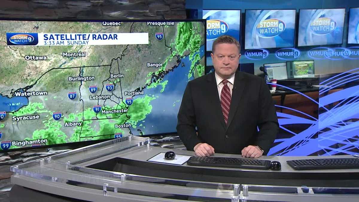 Watch: Rain and some sun today