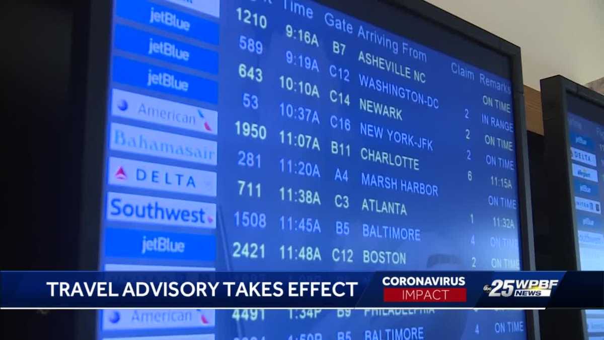 Passengers from Florida mandated to quarantine